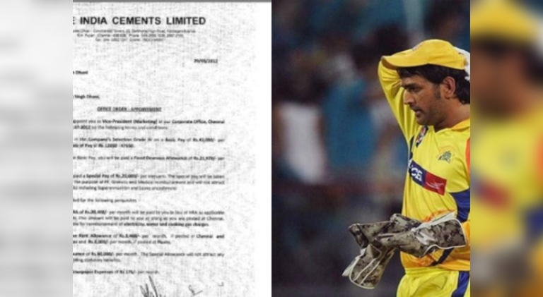 ms-dhoni-job-offer-letter-from-india-cements-goes-viral